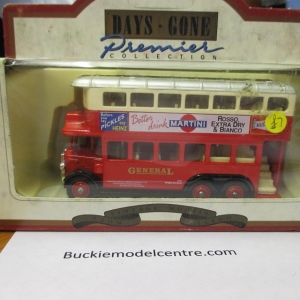 London Transport AEC Regent 6 wheeled bus – Lledo Days Gone – Buckie ...