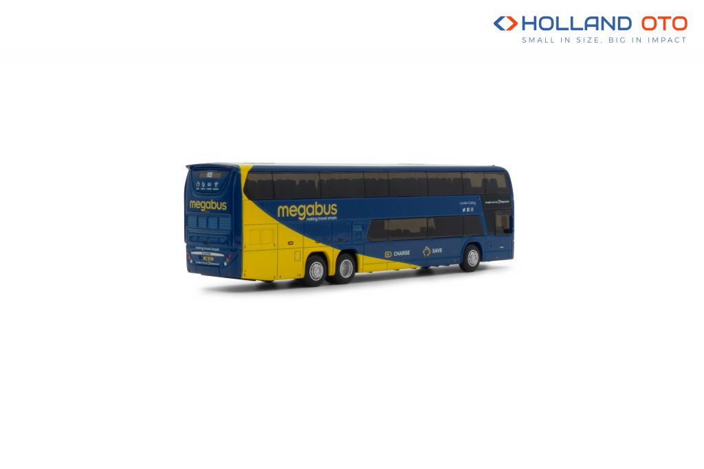 Megabus Plaxton Panorama – 1:76 Scale YX69 LCC – Buckie Model Centre