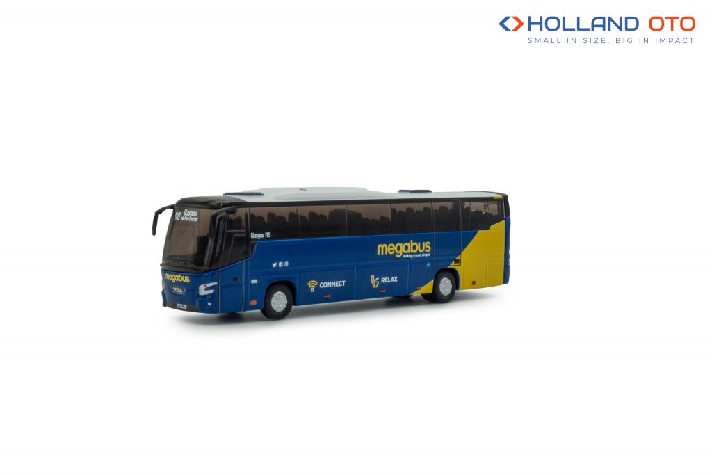 Megabus (McLean’s of Airdrie) VDL Futura 1/87 scale model – Holland Oto ...